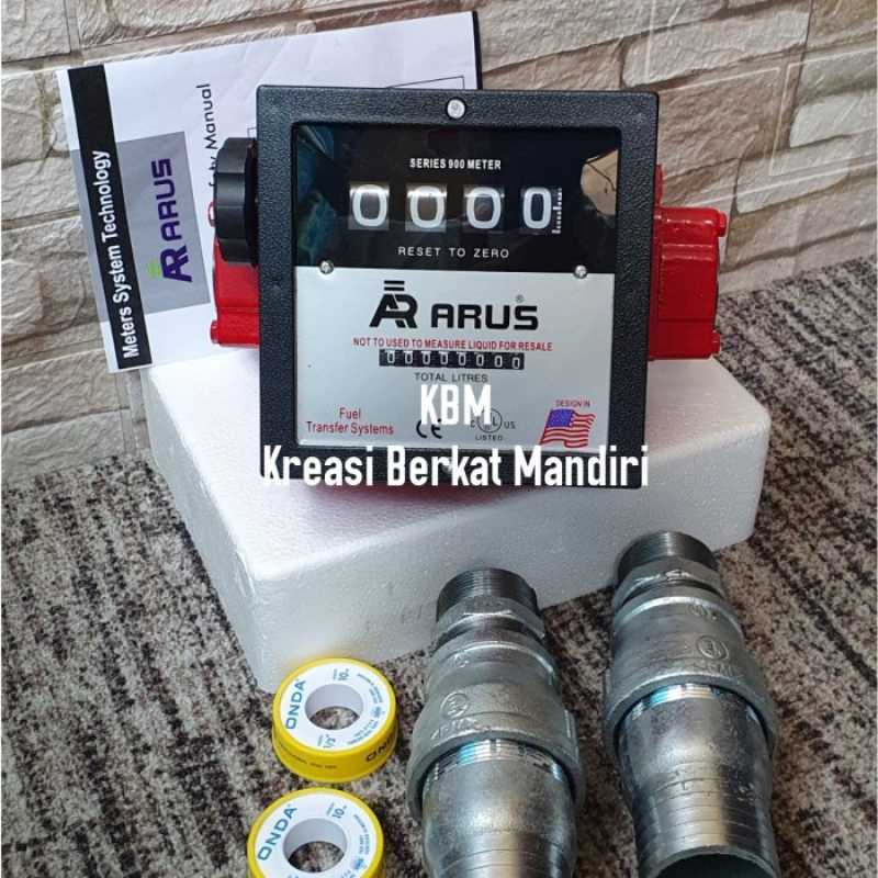 Promo Flow Meter Set 2 Inch 4 Digit Dn50 Mm / Meteran Solar 2 Inch Arus ...
