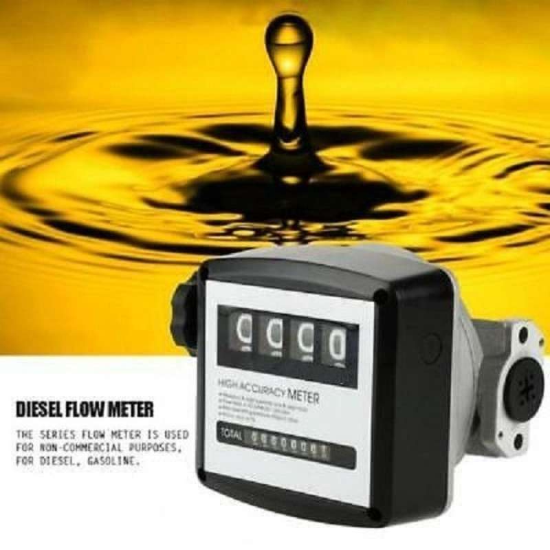Promo Flow Meter Bensin Diesel Gasoline Fuel Fm-120 Flowmeter Minyak ...