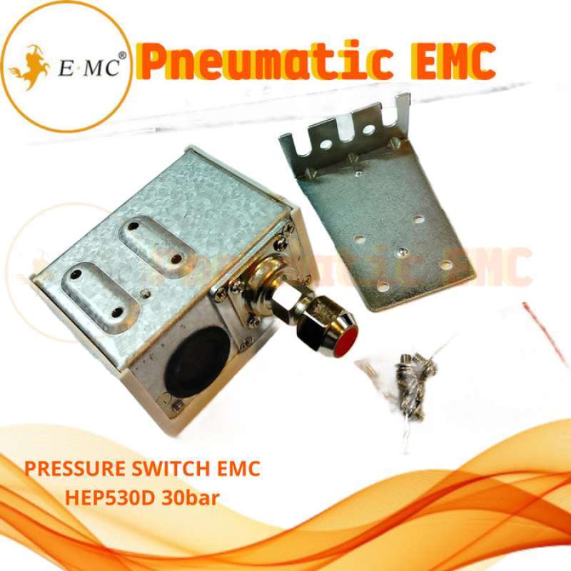 Promo Pressure Switch Hep530d 30 Bar Emc Pneumatic Diskon 23% Di Seller ...