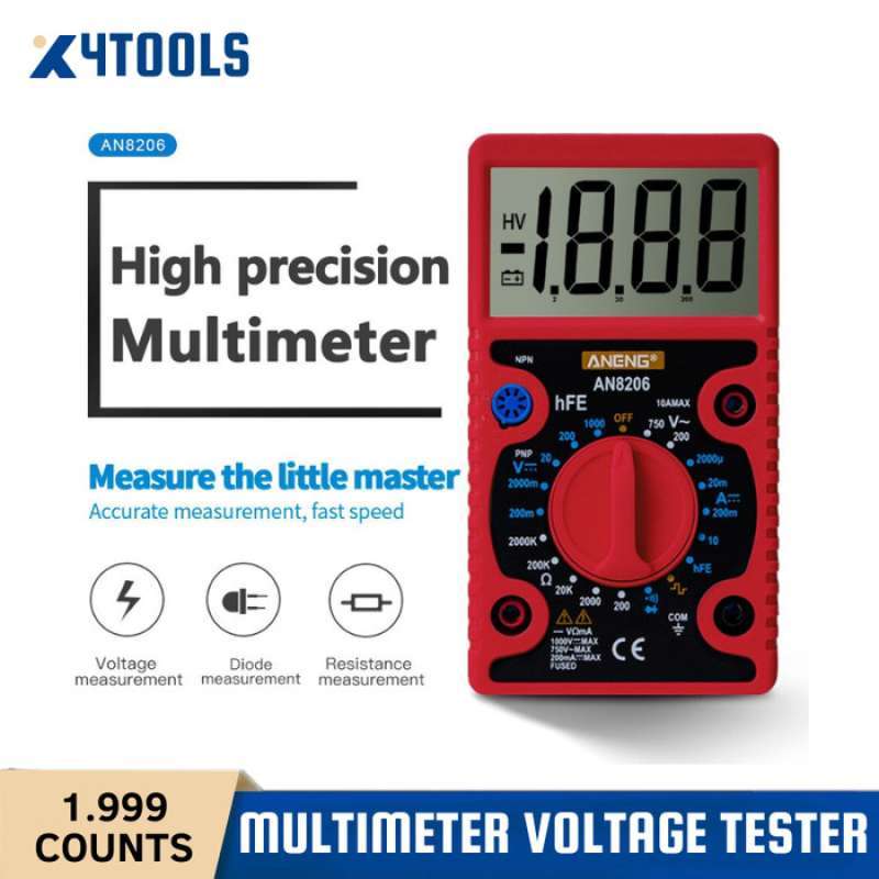 Promo Multimeter Multitester Digital Avometer Multi Meter Tester Diskon ...