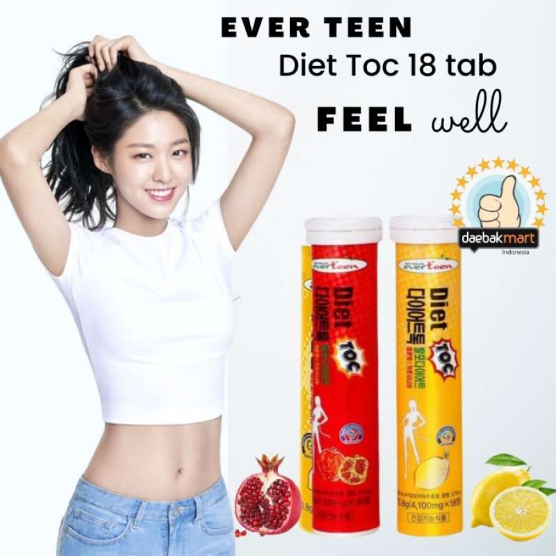 Promo Everteen Diet Toc - Pomegranate 18 tablet Korea Diet Diskon 23% ...