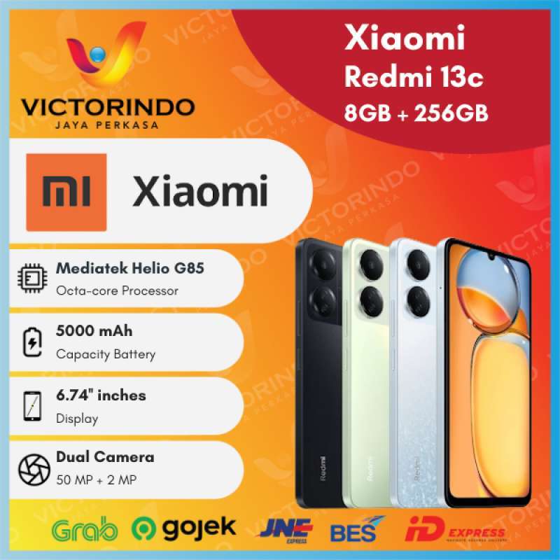 Promo Xiaomi Redmi 13c ( Ram 8GB + Rom 256GB ) Garansi Resmi Diskon 3% ...