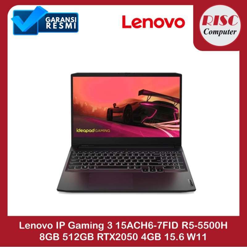 Jual Lenovo Ip Gaming 3 15ach6-7fid R5-5500h 8gb 512gb Rtx2050 4gb 15.6 ...