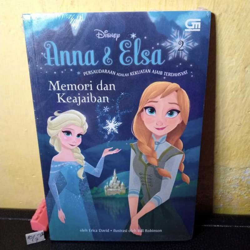 Jual Novel Disney Frozen Memori Dan Keajaiban Anna Dan Elsa 2 Di Seller ...