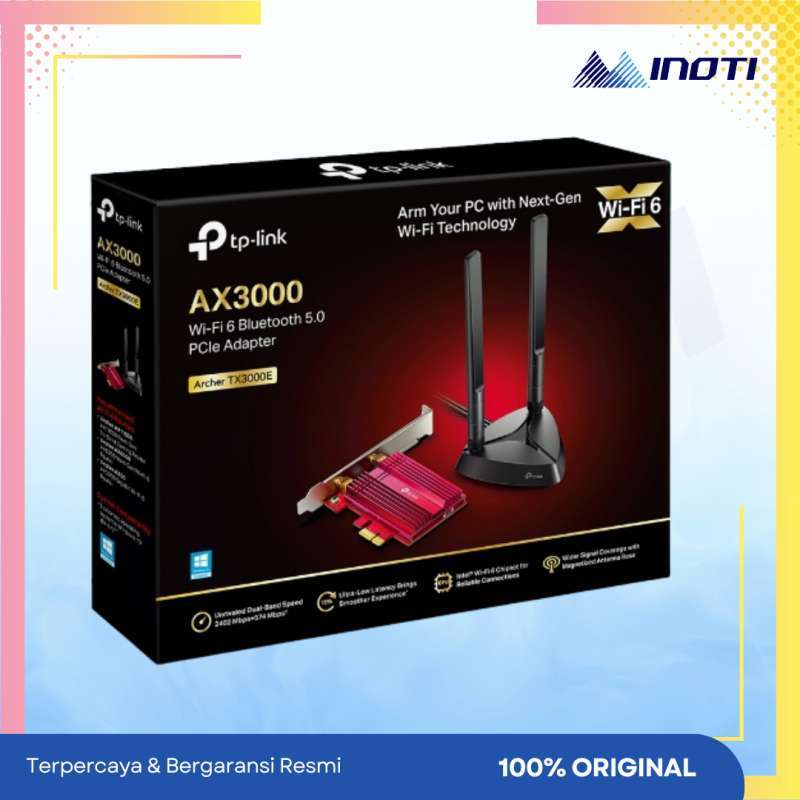 Jual Tp-link Archer Tx3000e Wi-fi 6 Bluetooth 5.0 Pcie Adapter Di ...