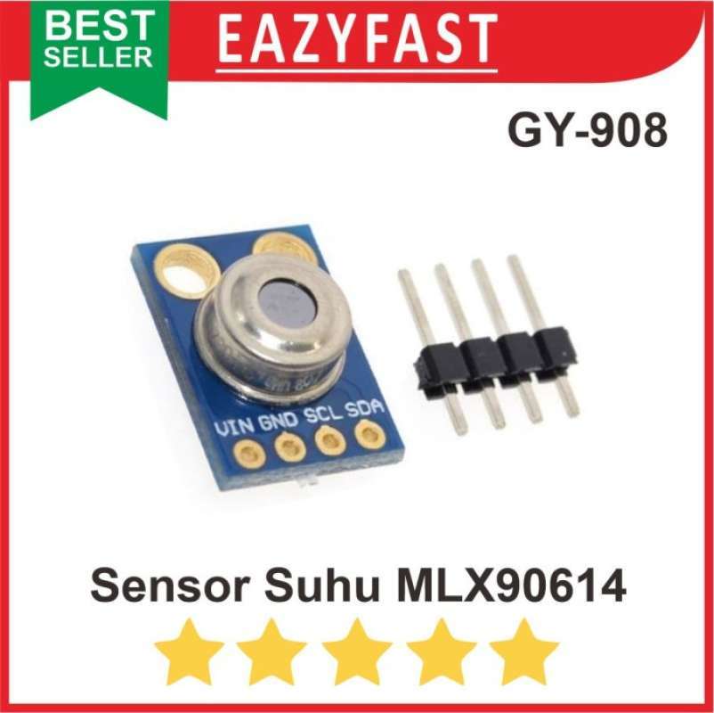 Jual GY-906 MLX90614 Temperature Sensor Suhu IR non-Contact Contactless ... Jual GY-906 MLX90614 Temperature Sensor Suhu IR non-Contact Contactless ...