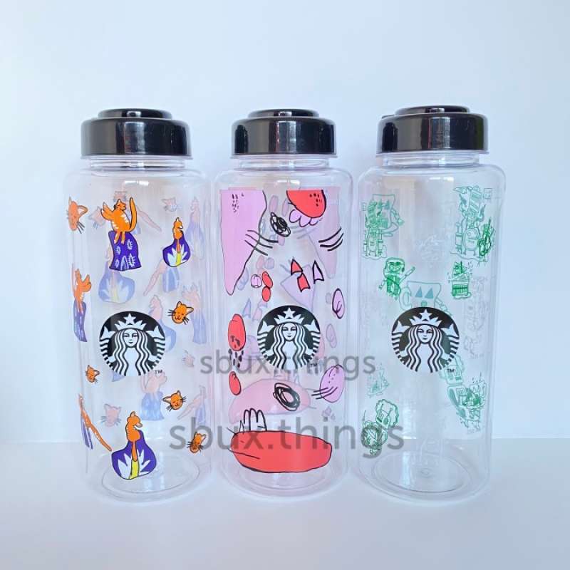 Jual Tumbler Starbucks X Kreaby 1 Liter Botol Minum Starbucks Murah ...