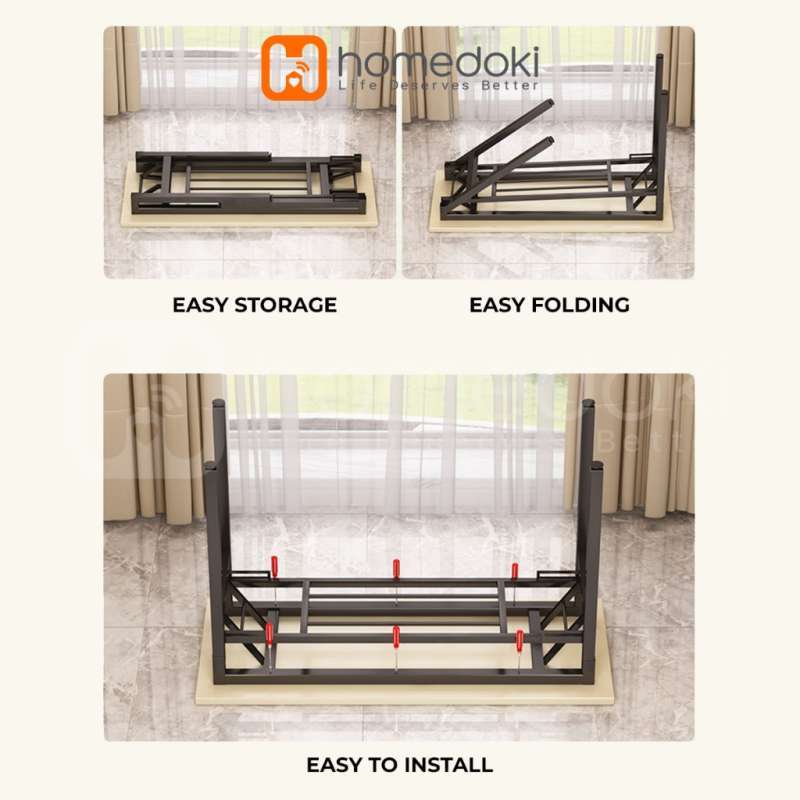 Jual Homedoki Meja lipat / Meja Belajar / Meja Minimalis /Meja Kantor / Meja Kerja / Meja Makan ...