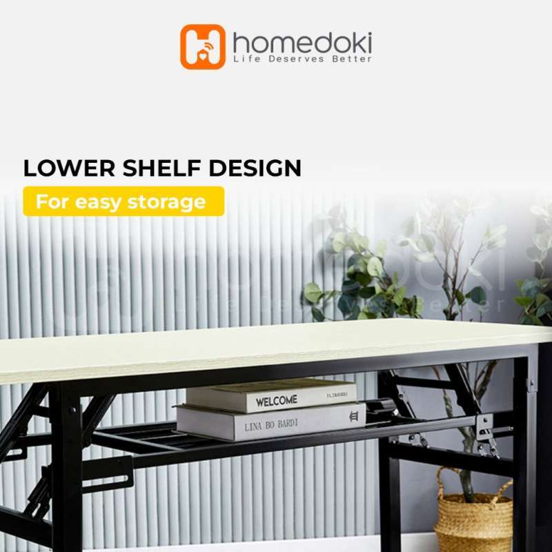 Jual Homedoki Meja lipat / Meja Belajar / Meja Minimalis /Meja Kantor / Meja Kerja / Meja Makan ...