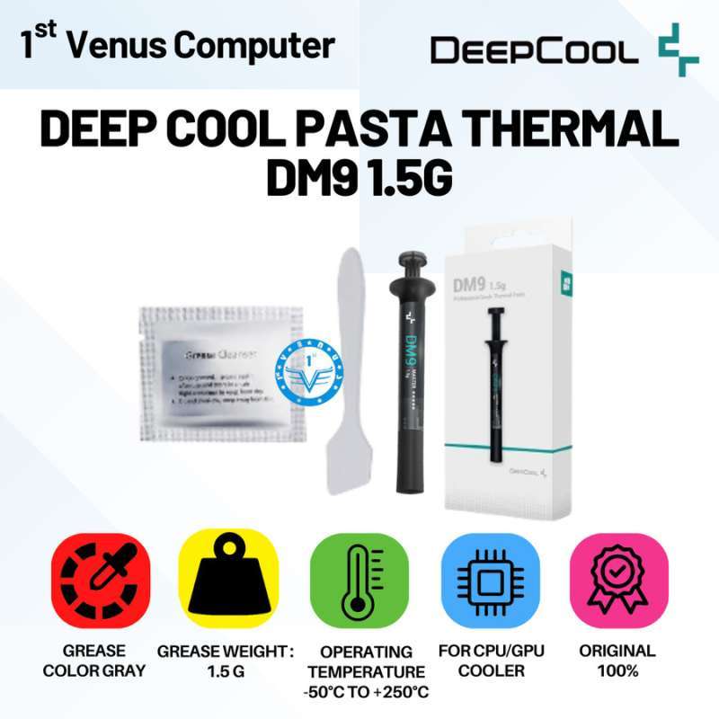 Jual Thermal Paste Deepcool Dm9 Original - Pasta Processor Grease Deep ...