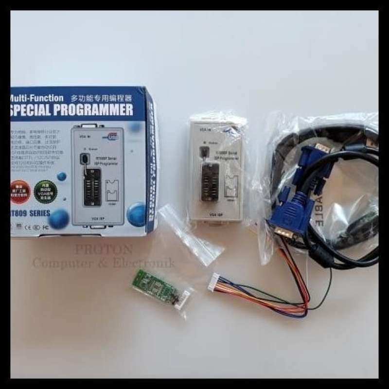 Promo 100 Produk Ori Alat Flash Ic Bios Eprom Rt809 Rt809f Komplit
