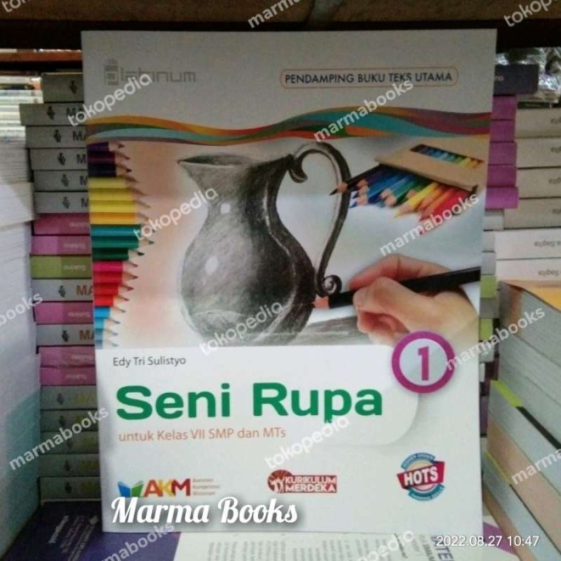Promo Buku Seni Rupa Kelas 7 Smp Kurikulum Merdeka Hots Akm / Platinum Diskon 23% Di Seller ...