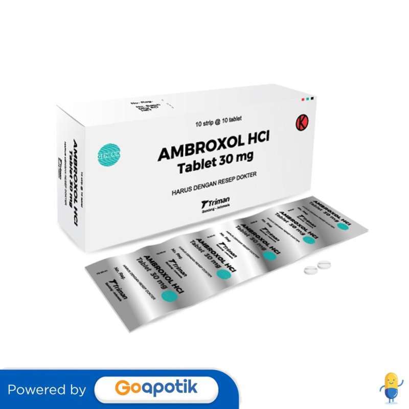 Jual Ambroxol Hcl Triman 30 Mg Box 100 Tablet Di Seller Apotek ...