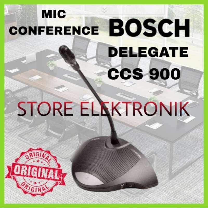 Promo Mic Conference System Bosch Delegate Ccs 900 Garansi Resmi Diskon ...