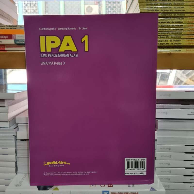 Promo Buku Ipa Kelas 10 X Sma Smk Kurikulum Merdeka Yudhistira Diskon ...