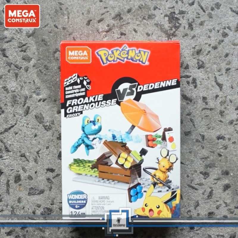 Jual Pokemon Mega Construx Battle Pack Froakie Dedenne Bricks Blocks Di ...