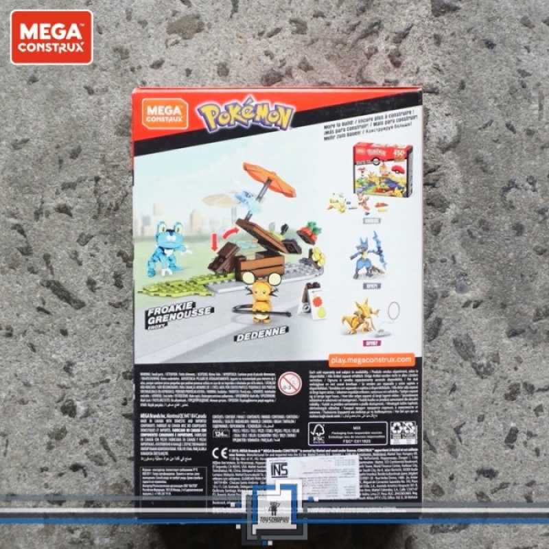 Jual Pokemon Mega Construx Battle Pack Froakie Dedenne Bricks Blocks Di ...