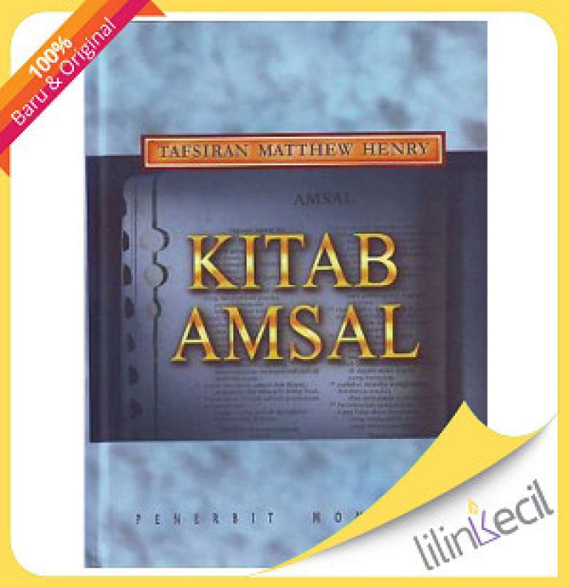Promo Tafsiran Matthew Henry - Kitab Amsal Diskon 23% di Seller Faika ...