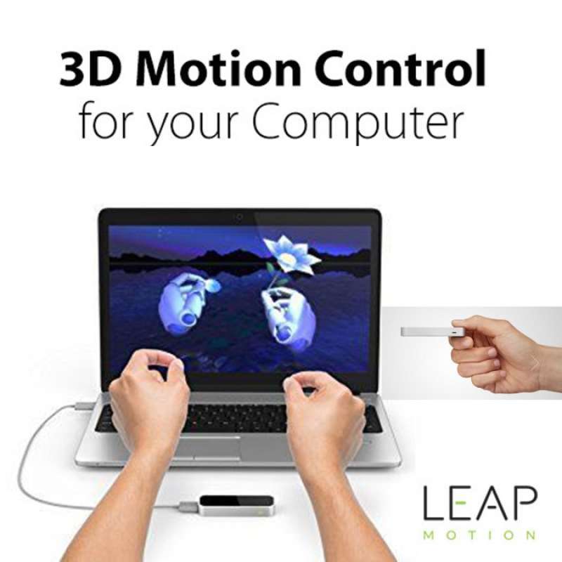 Promo Mini Leapmotion 3d Virtual Sensor Tangan Laptop Game Interaktif ...