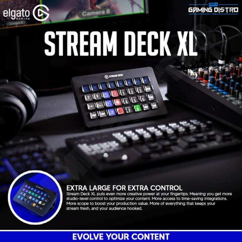 Promo Elgato Stream Deck with 32 LCD Screen Keys Live Controller Diskon ...