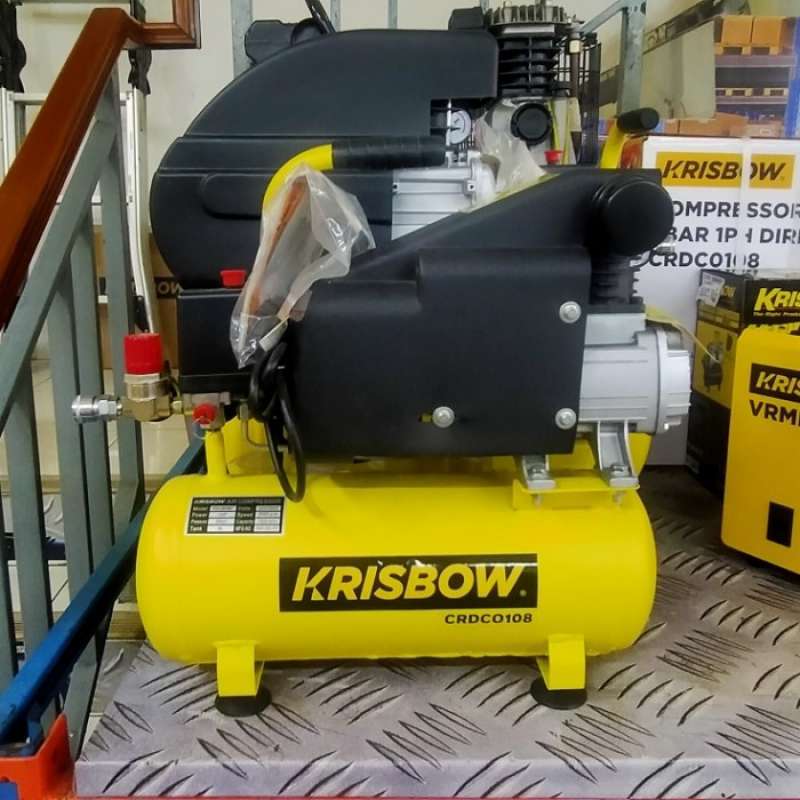 Promo Krisbow Kompresor Angin 1hp 8l 8bar 1ph Diskon 23% Di Seller ...