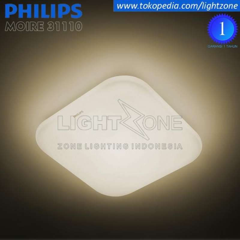 Promo Lampu Plafon Kotak Philips Led 31110 17w 17 Watt Ceiling Light ...