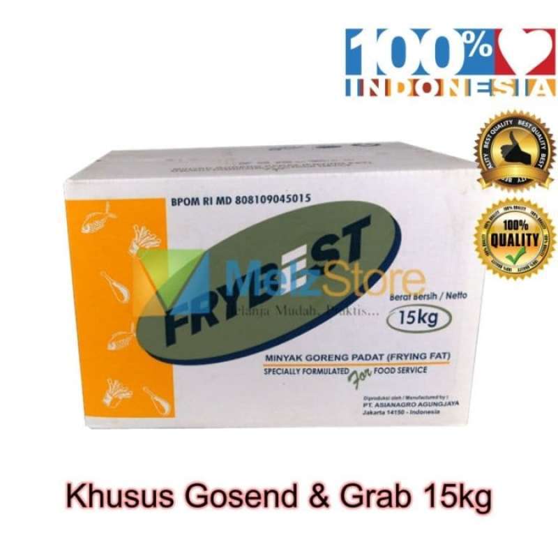 Promo Minyak Goreng Padat / Beku Frybest Diskon 23% Di Seller Hikari ...