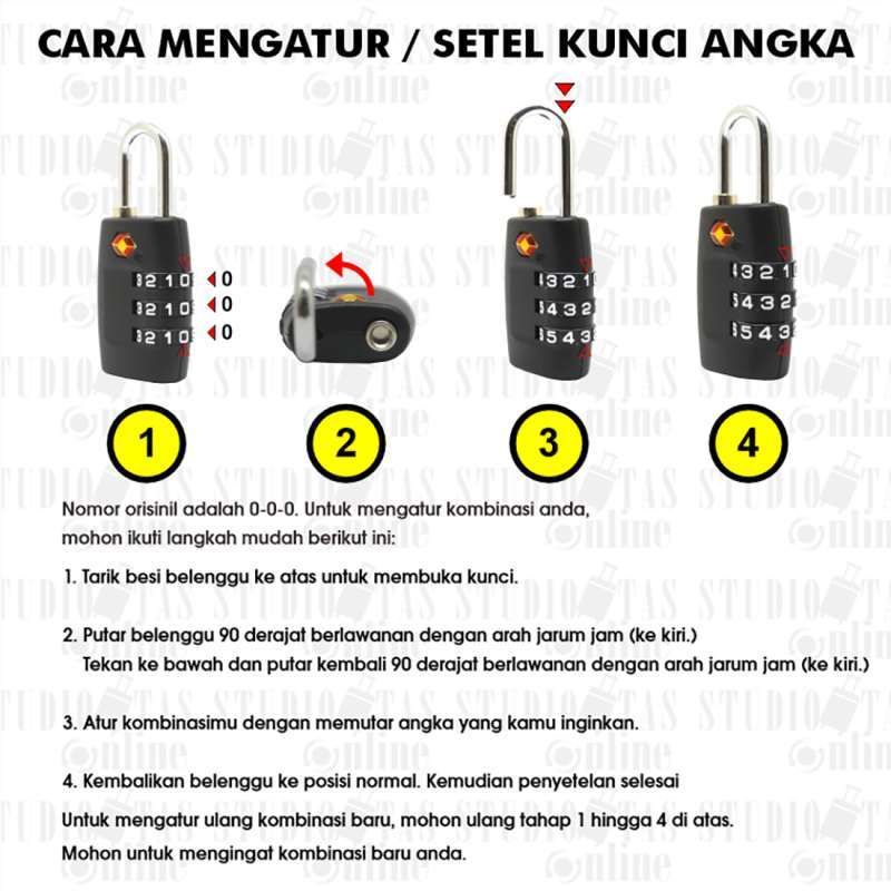 Jual Tsa Lock Travel Time 335 Di Seller Studio Tas Flagship Store ...