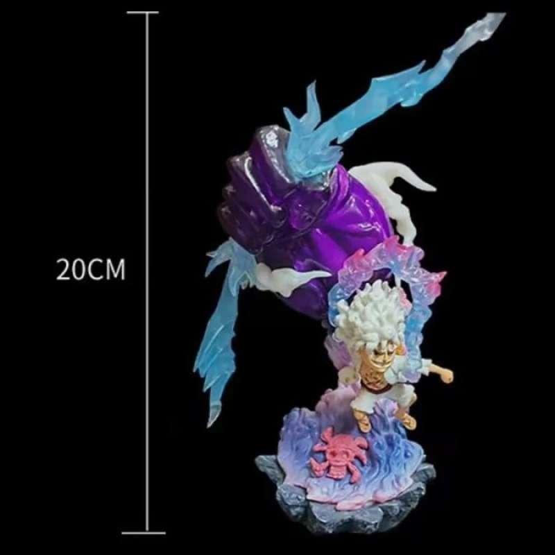 Promo Action Figure Anime One Piece Luffy Gear 5 Joy Boy Sun God Nika ...