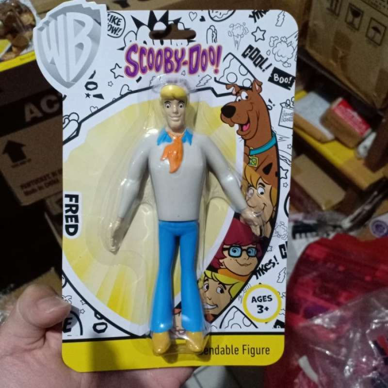 Promo Scooby Doo Bendable Fred Figure Scooby-doo Scoobydoo Velma Nj ...
