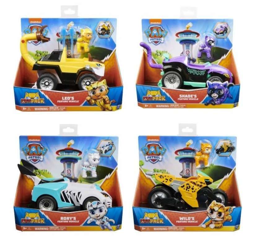 Promo Paw Patrol Cat Pack Feature Vehicle - Satuan Diskon 23% di Seller ...