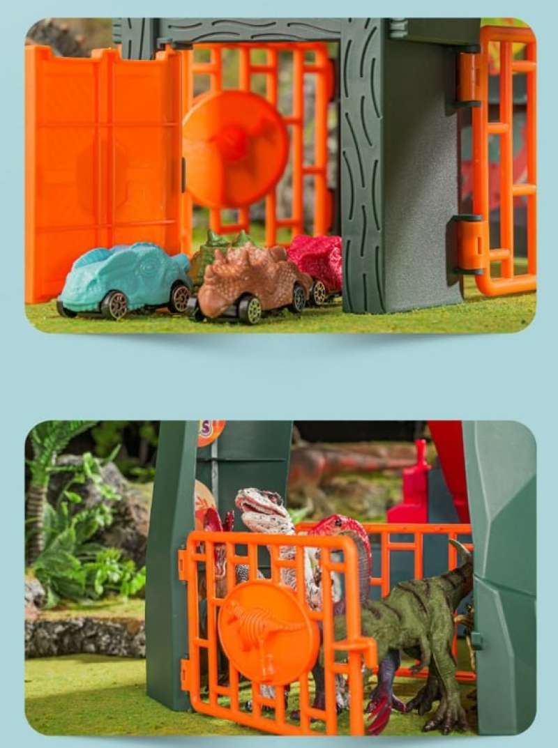 Promo Mainan Anak Dino Volcano Track Adventure, Track Parkir Gunung ...