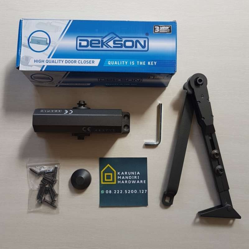 Promo Door Closer DCL 300 HO Hold Open BROWN COKLAT Dekkson Dekson ...