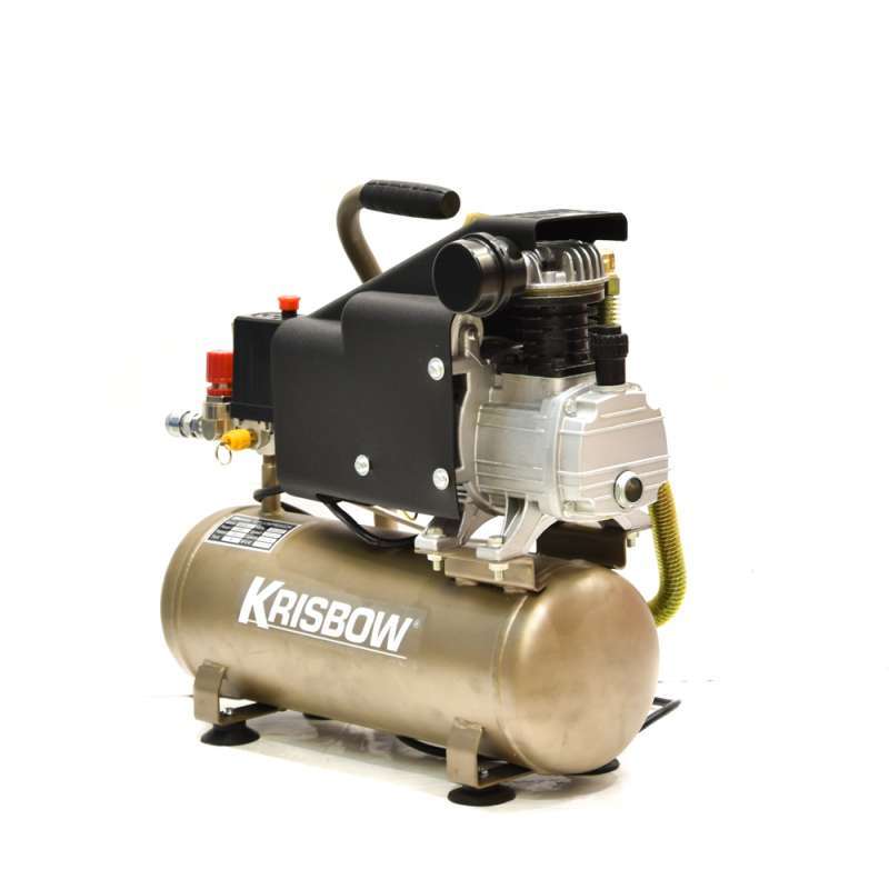 Jual Krisbow Compressor Kompresor Angin 1hp 8l 8bar 1ph Crdc0108 Di ...