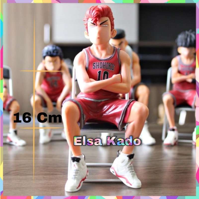 Jual Action Figure Slam Dunk Shohoku Set 5 Big Large Size Slamdunk ...