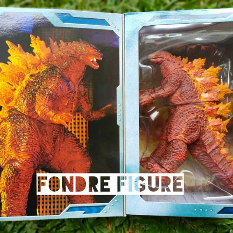 Promo Neca Godzilla Burning Ver Burn Red Fire King Of The Monster ...