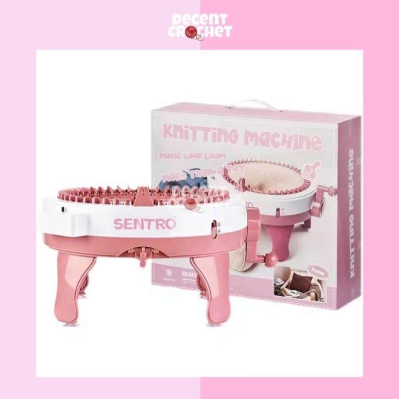 Promo (ada) Alat Merajut Otomatis Sentro / Knitting Weaving Machine / Smart Diskon 23% Di Seller ...