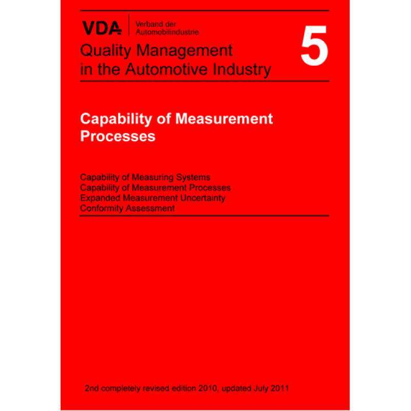 Promo Buku Automotive VDA Volume 5 Capability of Measurement Processes ...