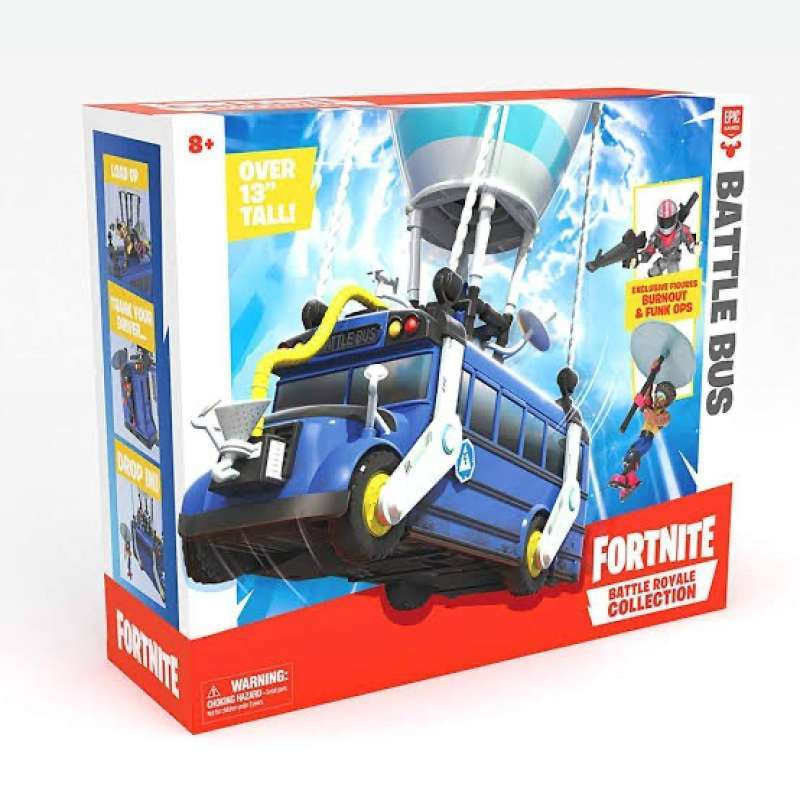 Promo Fortnite Battle Bus Battle Royal Collection Moose Toys Diskon 23% ...