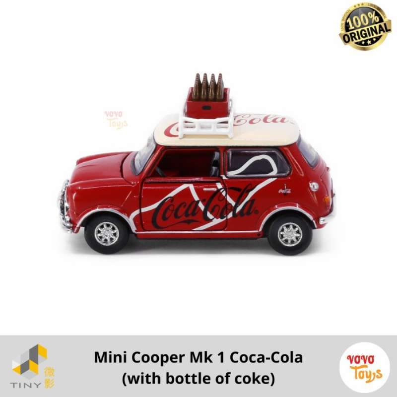 Promo Tiny Diecast Mini Cooper Mk 1 Coca Cola Special Edition Diskon 23% Di Seller Qairina Store ...