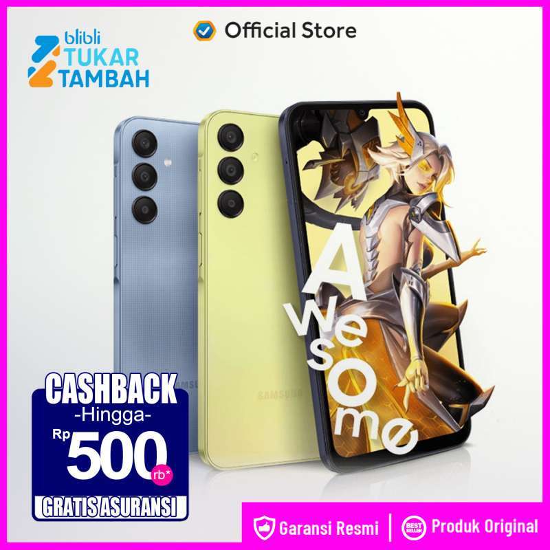 Jual Samsung Galaxy A15 5G 8/256 8/128 GB Garansi Resmi 8 128 256 GB ...