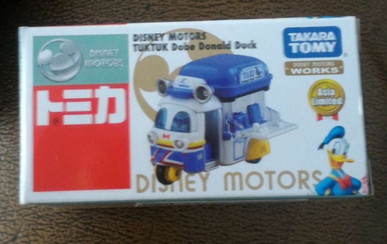 Promo Tomica Disney Tuktuk Dobe Donald Duck Asia Limited Takara Tomy ...