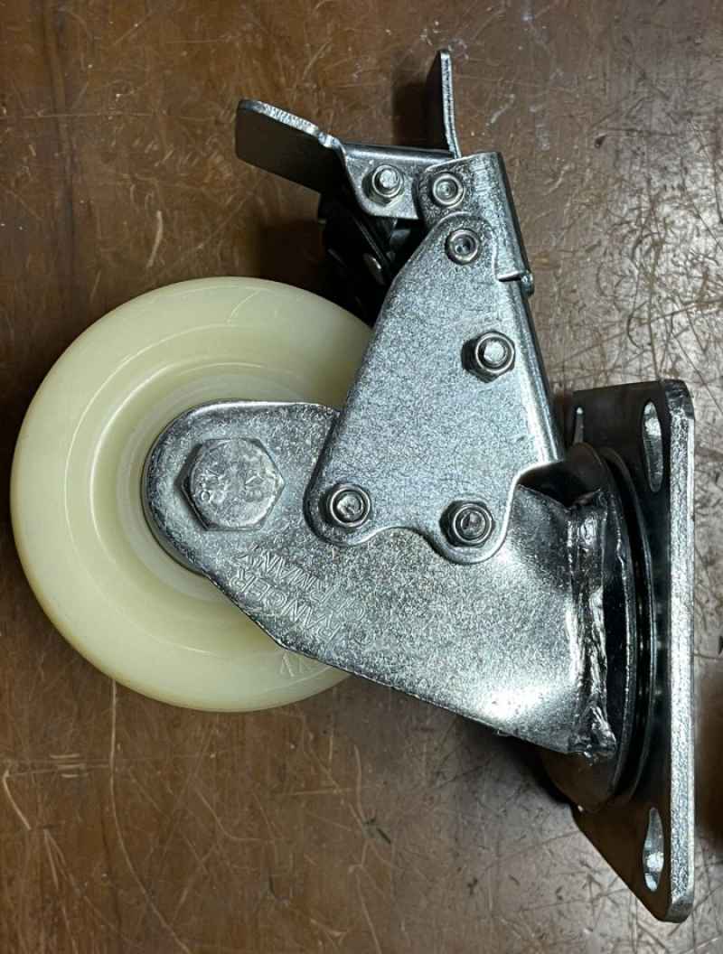 Promo Roda Nilon 4 inch Heavy Duty Ranger Germany (Putar+Rem) Diskon 23 ...