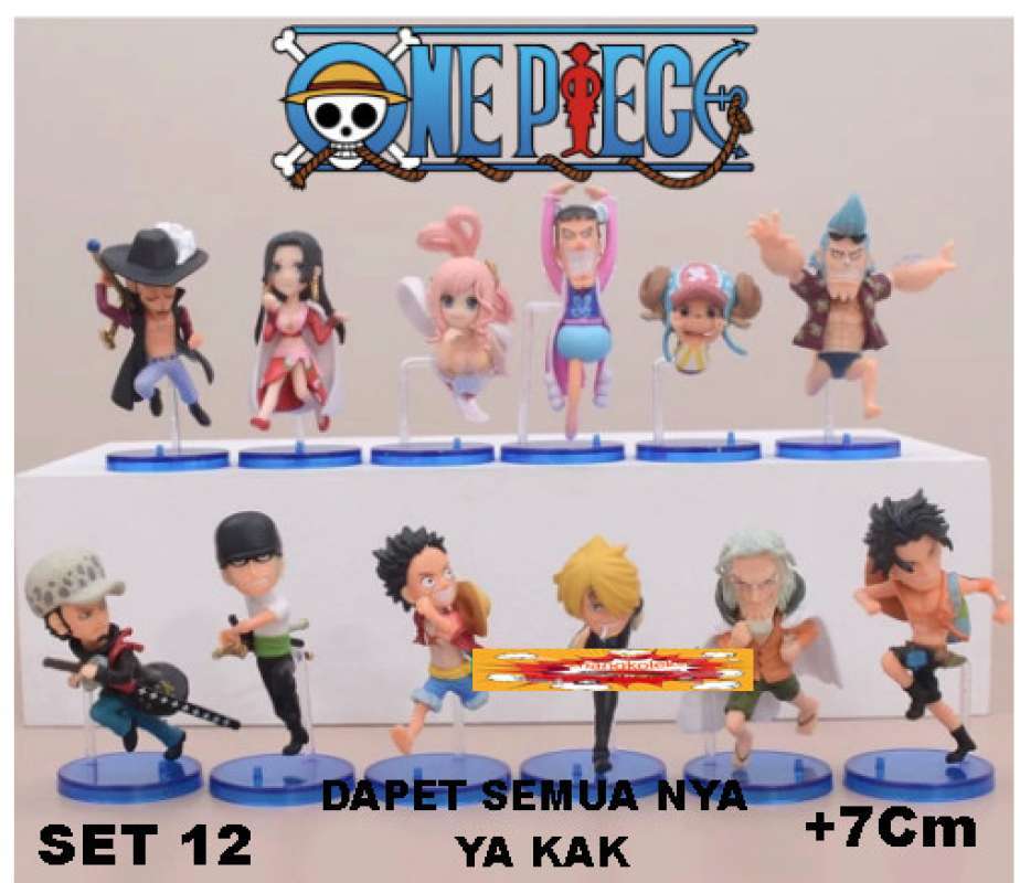 Promo One Piece Wcf Figure Set 12 Topper Mainan Diskon 23% di Seller ...