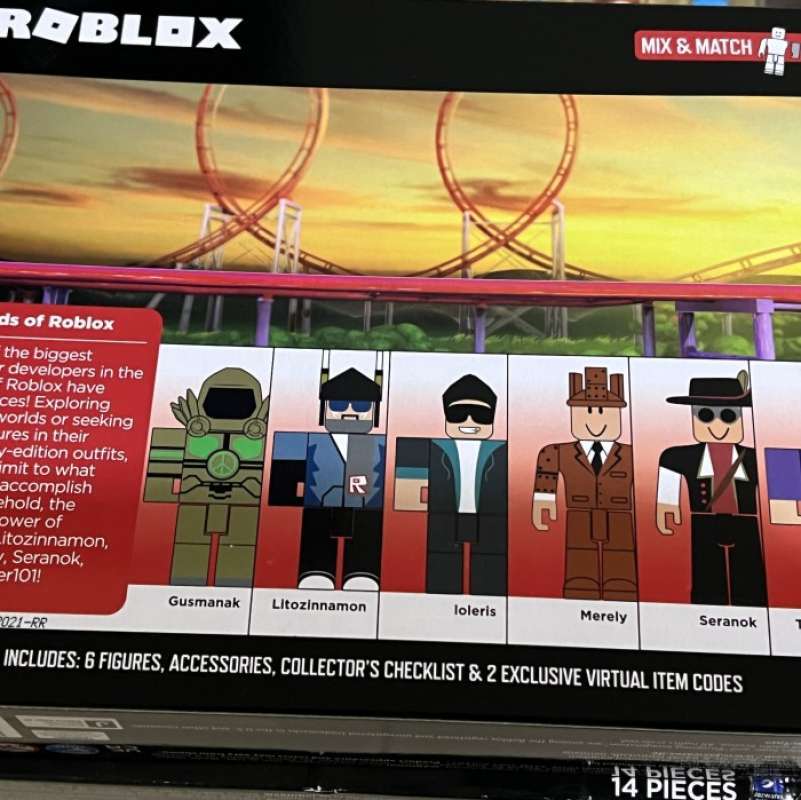 Promo Mainan Roblox Figure - LEGENDS OF ROBLOX - 15 Anniversary Diskon ...