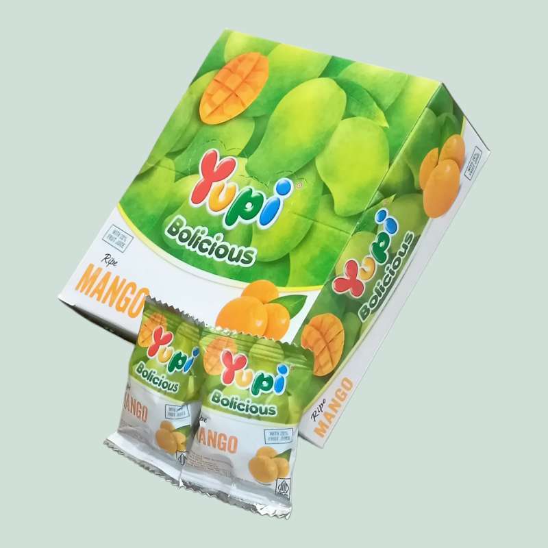 Jual Yupi Bolicious Mangga Permen Jelly [24 Pcs/box] Di Seller Adhins ...