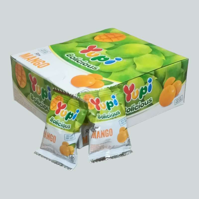 Jual Yupi Bolicious Mangga Permen Jelly [24 Pcs/box] Di Seller Adhins ...