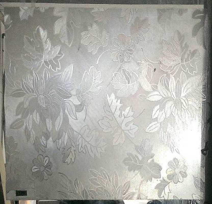 Jual Sandblast/sanblas Daun & Bunga (129) Sticker/stiker Kaca, Window ...