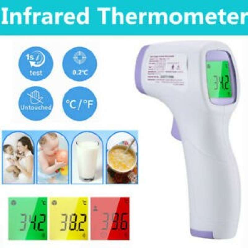 Jual Thermometer gun infrared Suhu IR Termometer Laser Termo Gun DT ...