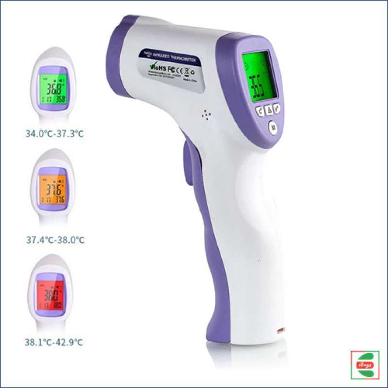 Jual Thermometer gun infrared Suhu IR Termometer Laser Termo Gun DT ...